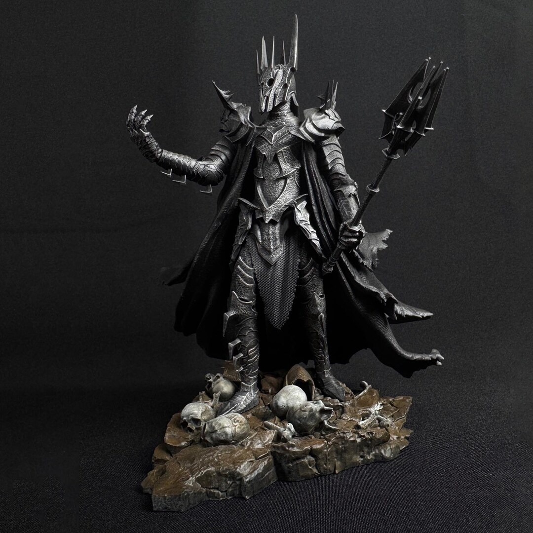 The Dark Lord Sauron Hand Painted High Quality Art Figure Statue ...