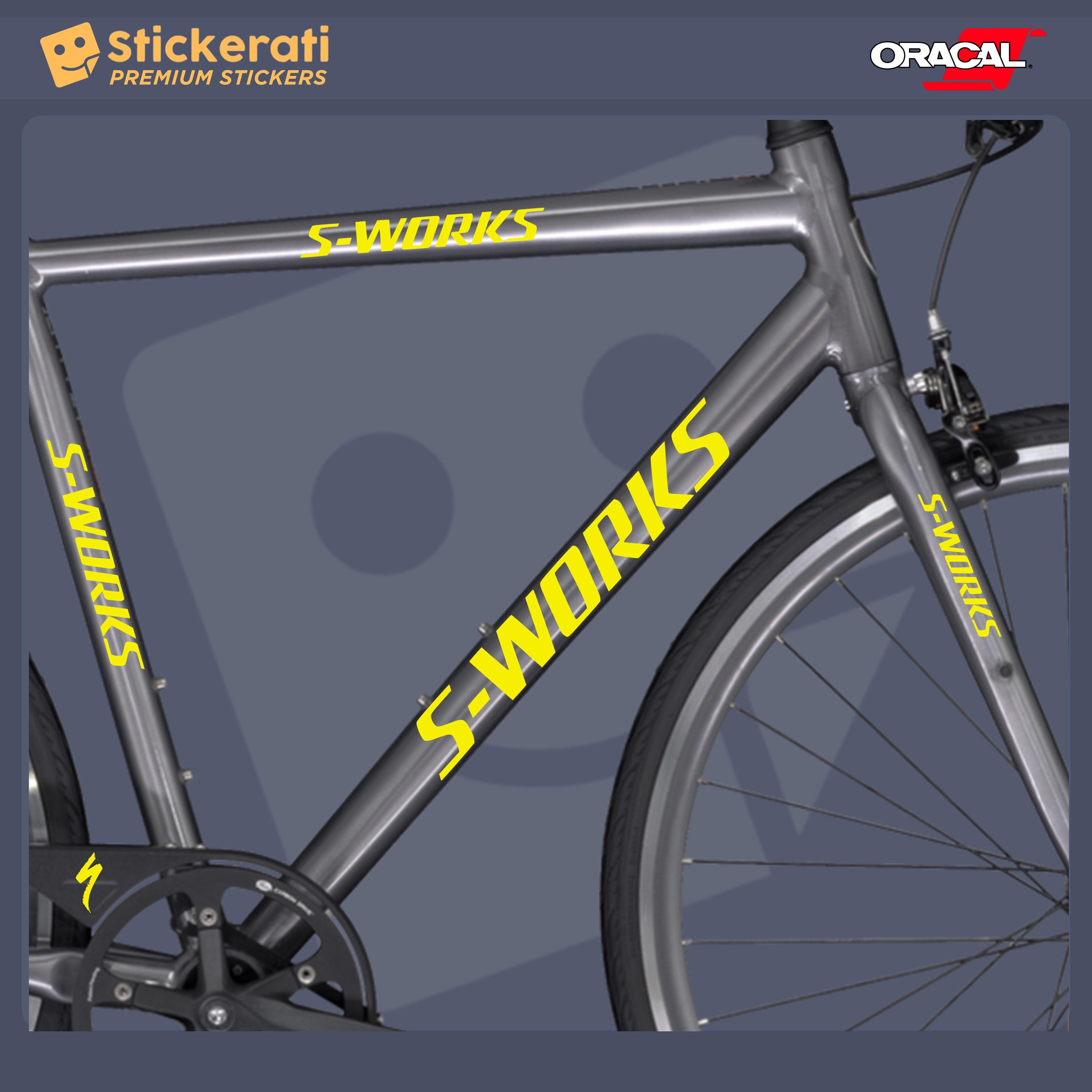 S-WORKS Decals S-works Stickers Kit Vinyl Sticker Specialized Decal ...