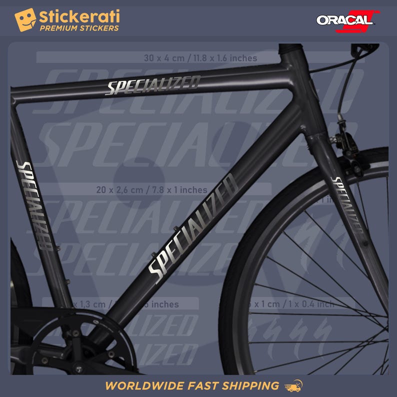 Specialized Stickers Kit Decals Vinyl Sticker Autocollant Aufkleber ...