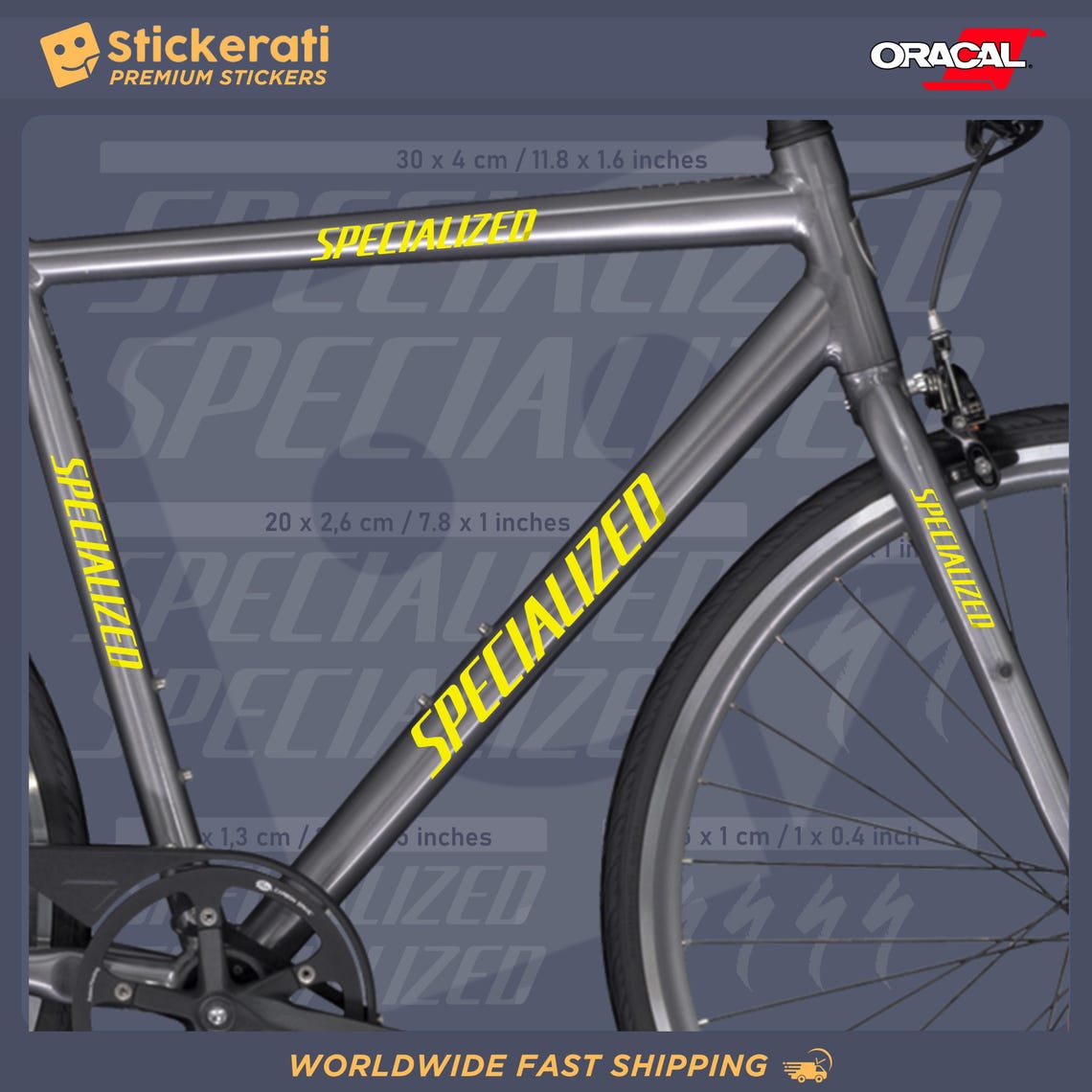 Specialized Stickers Kit Decals Vinyl Sticker Autocollant Aufkleber ...