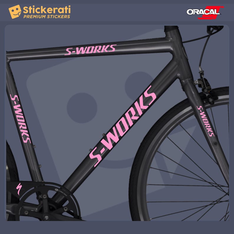 S-WORKS Decals S-works Stickers Kit Vinyl Sticker Specialized Decal ...
