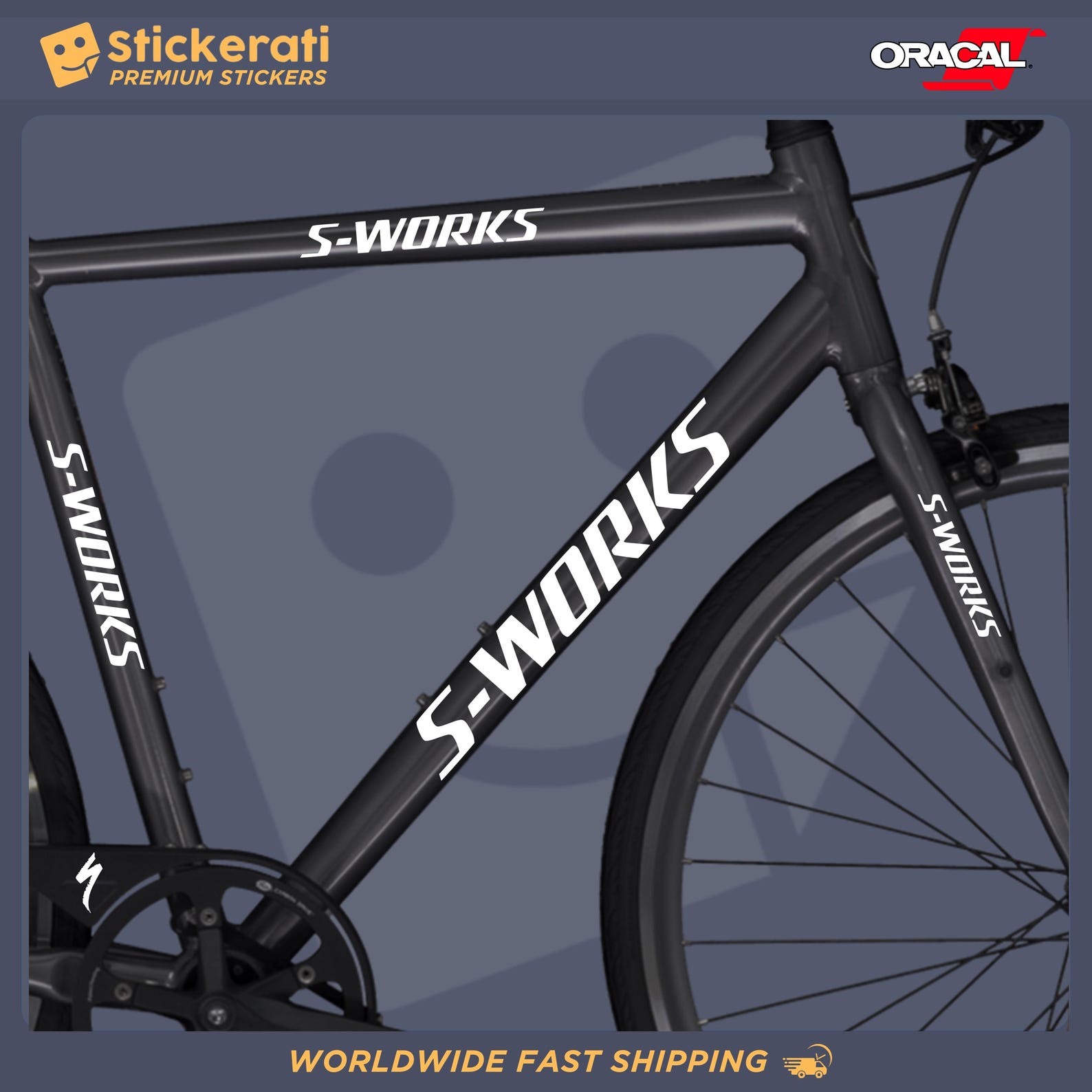 S-WORKS Decals S-works Stickers Kit Vinyl Sticker Specialized Decal ...