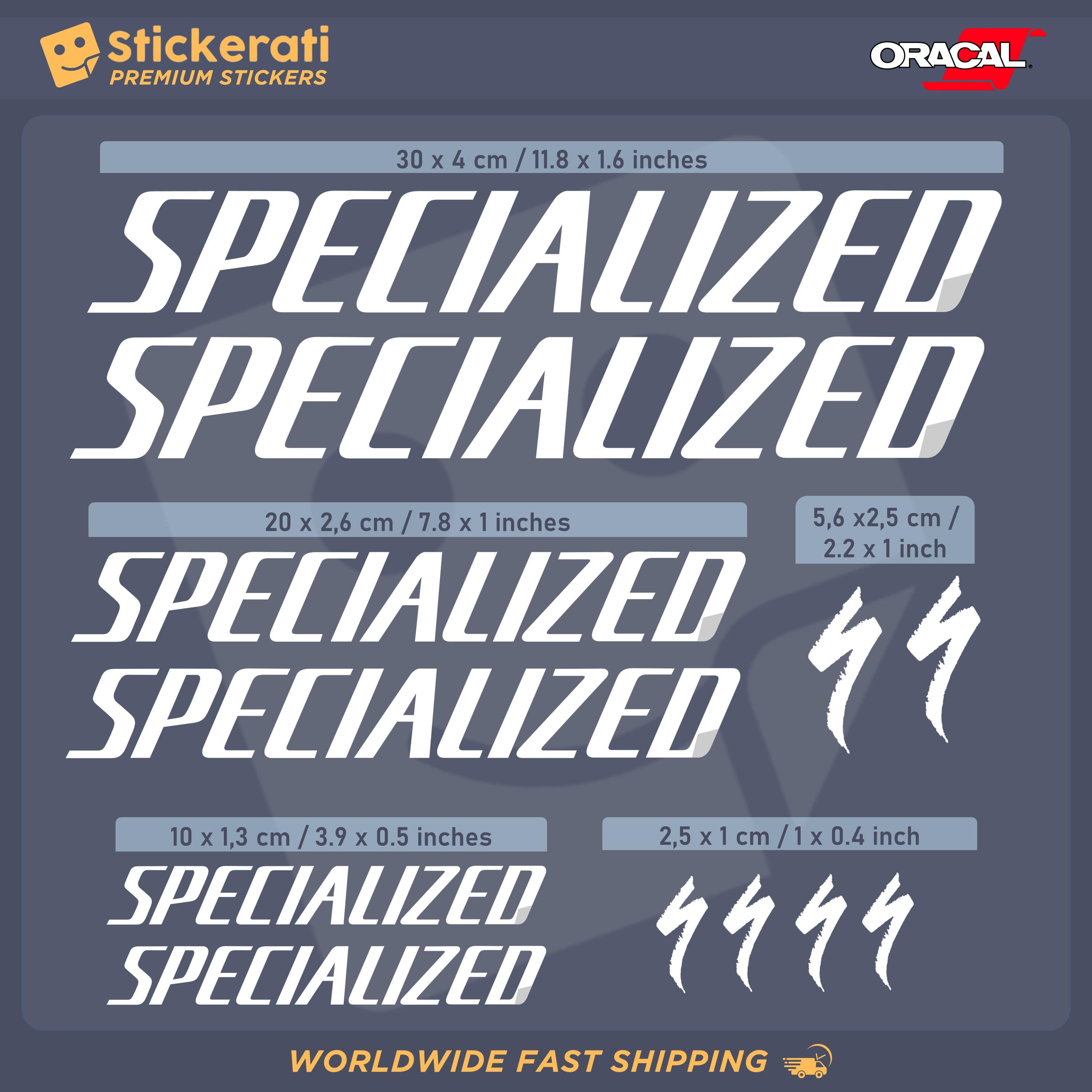 Specialized Stickers Kit Decals Vinyl Sticker Autocollant Aufkleber ...
