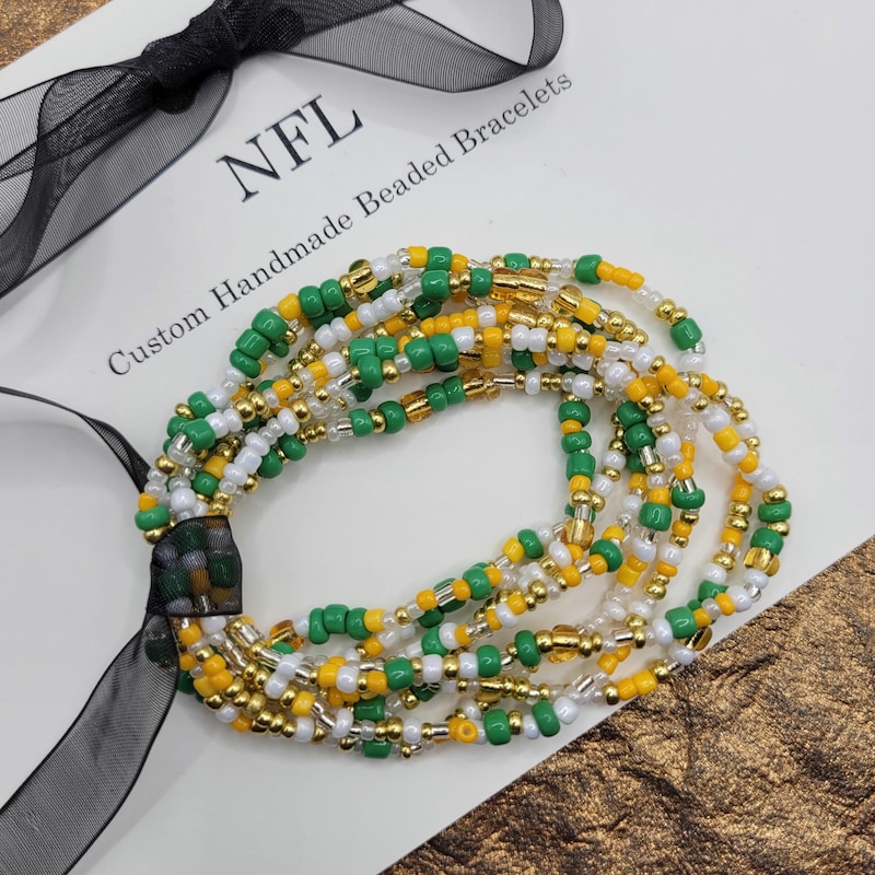 Nfl Team Color Beads - Etsy