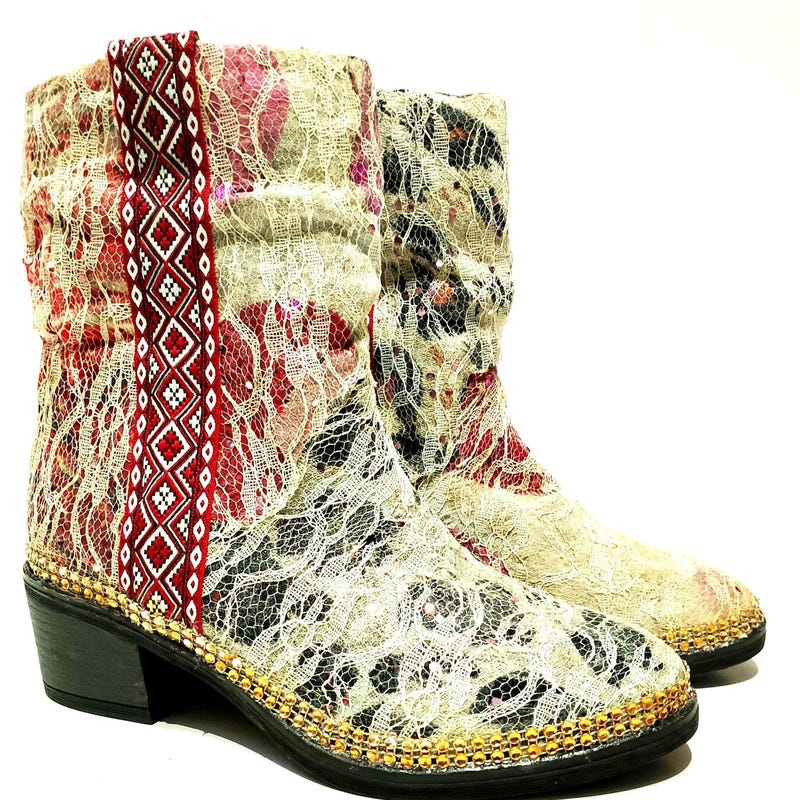 Tribal Boots - Etsy