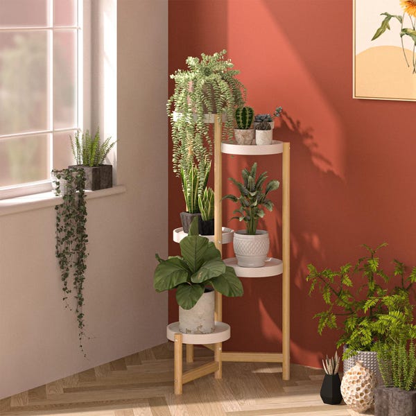 Sturdy Tall Outdoor Plant Stand - Etsy
