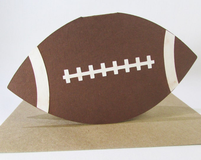 Football Coach Thank You Gift Card / Football Party Invite / Football ...