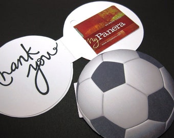 Soccer Ball Gift Card Holder - Etsy