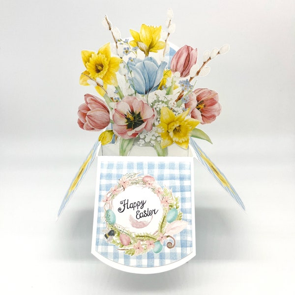 Easter Pop up Card - Etsy