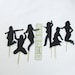 Trampoline Party Cake Topper, Jumping Kids Cake Topper, Gymnastics ...