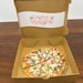 Mini Pizza Box Gift Card Holder, Customizable Birthday Money, Stocking ...