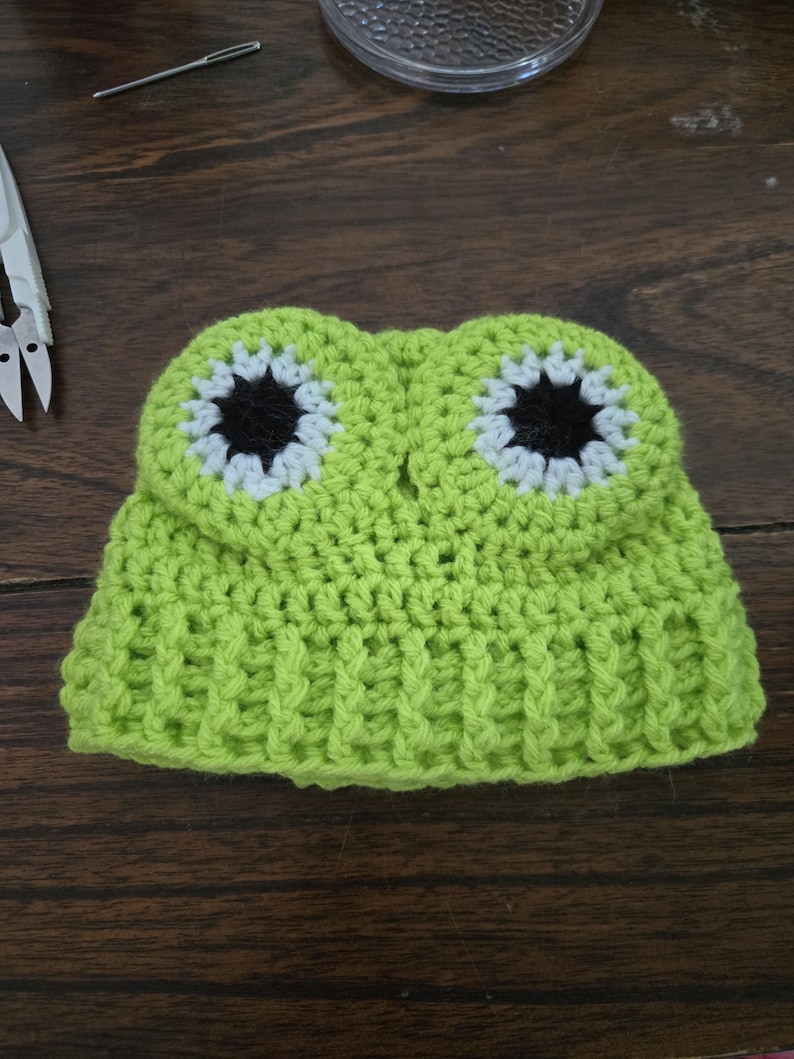 Frog Hat Crochet Pattern PDF - Etsy