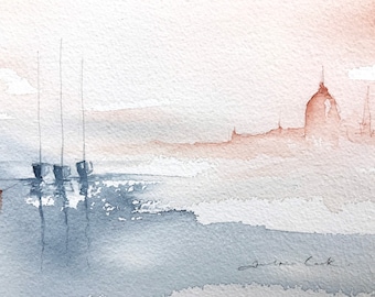 etchings & paintings by andrea cook by atelier28 on Etsy