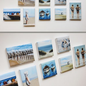 Beach Seaside Mini Canvas Print - Etsy