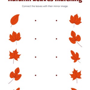 Fall Worksheets for School. - Etsy