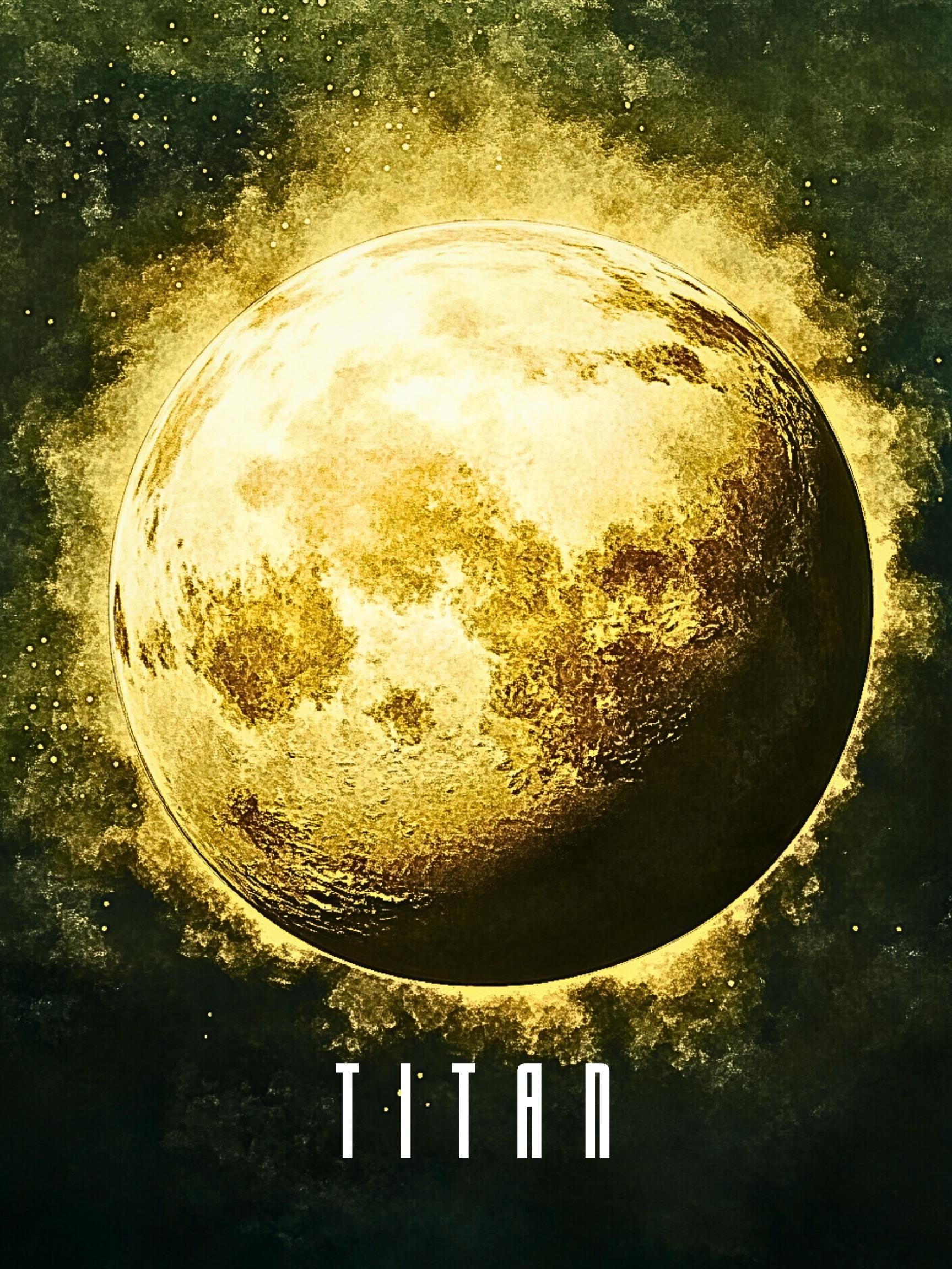 Vintage Mars Poster | Retro Space Art Print | Canvas Wall Decor for ...