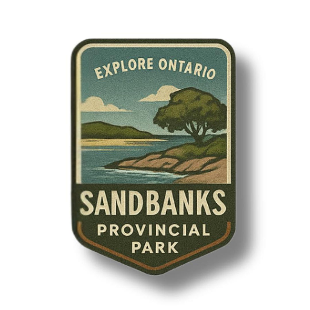 Sandbanks Provincial Park Sticker 2.5" X 2.5" L Waterproof Vinyl Decal ...