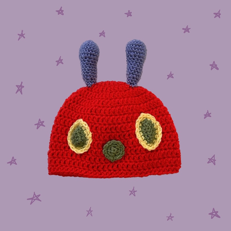 The Very Hungry Caterpillar Baby Hat - Etsy UK