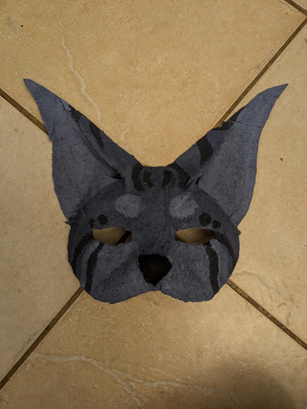 Jayfeather/russian Blue Therian Cat Mask - Etsy