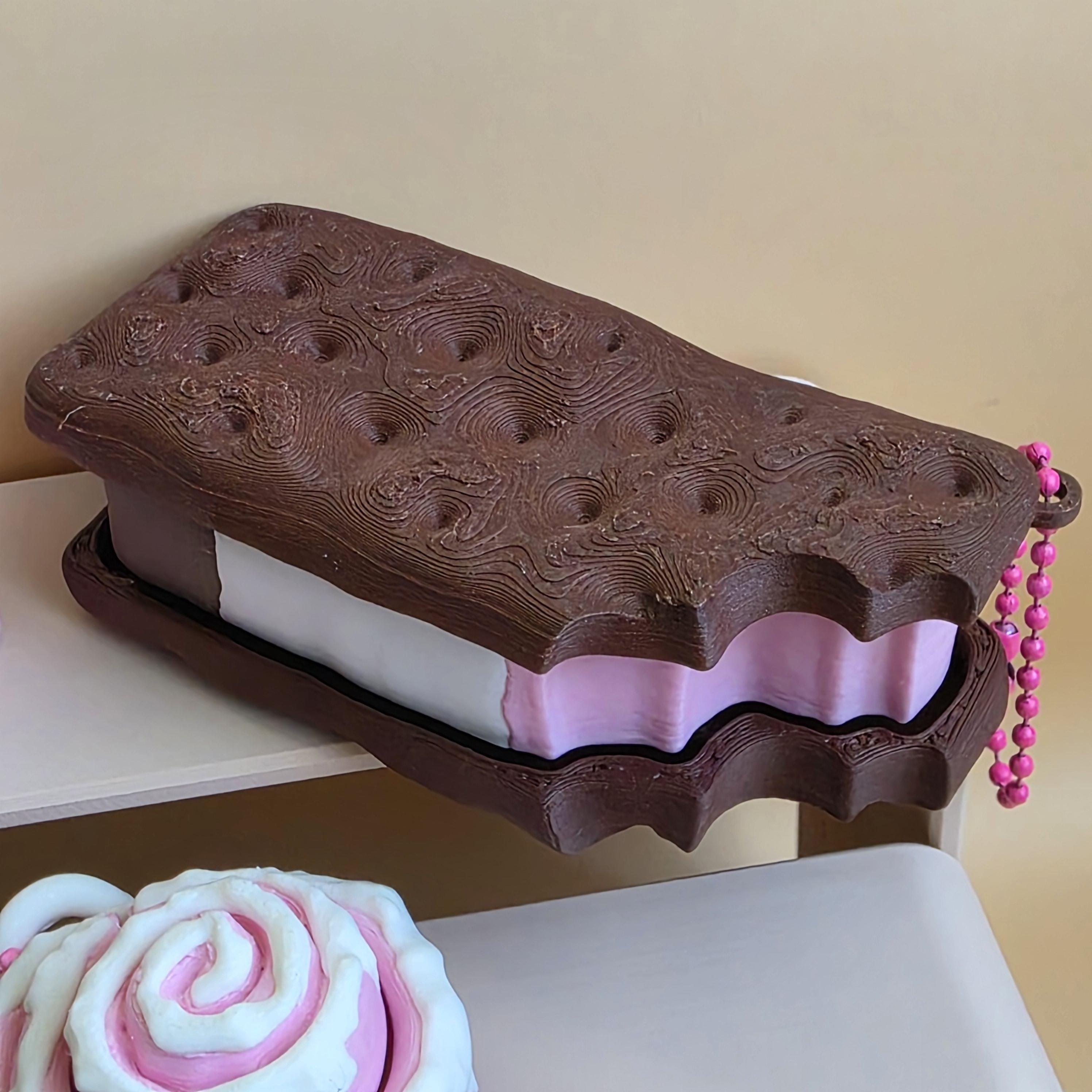 Fidget Clicker Ice Cream Sandwich Cinnamon Roll Chocolate Cookie ...