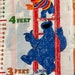 Vintage Fabric Muppet Growth Chart Offficial Licensed Nursery Decor ...
