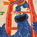 Vintage Fabric Muppet Growth Chart Offficial Licensed Nursery Decor ...