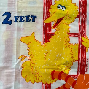 Vintage Fabric Muppet Growth Chart Offficial Licensed Nursery Decor ...