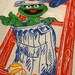 Vintage Fabric Muppet Growth Chart Offficial Licensed Nursery Decor ...