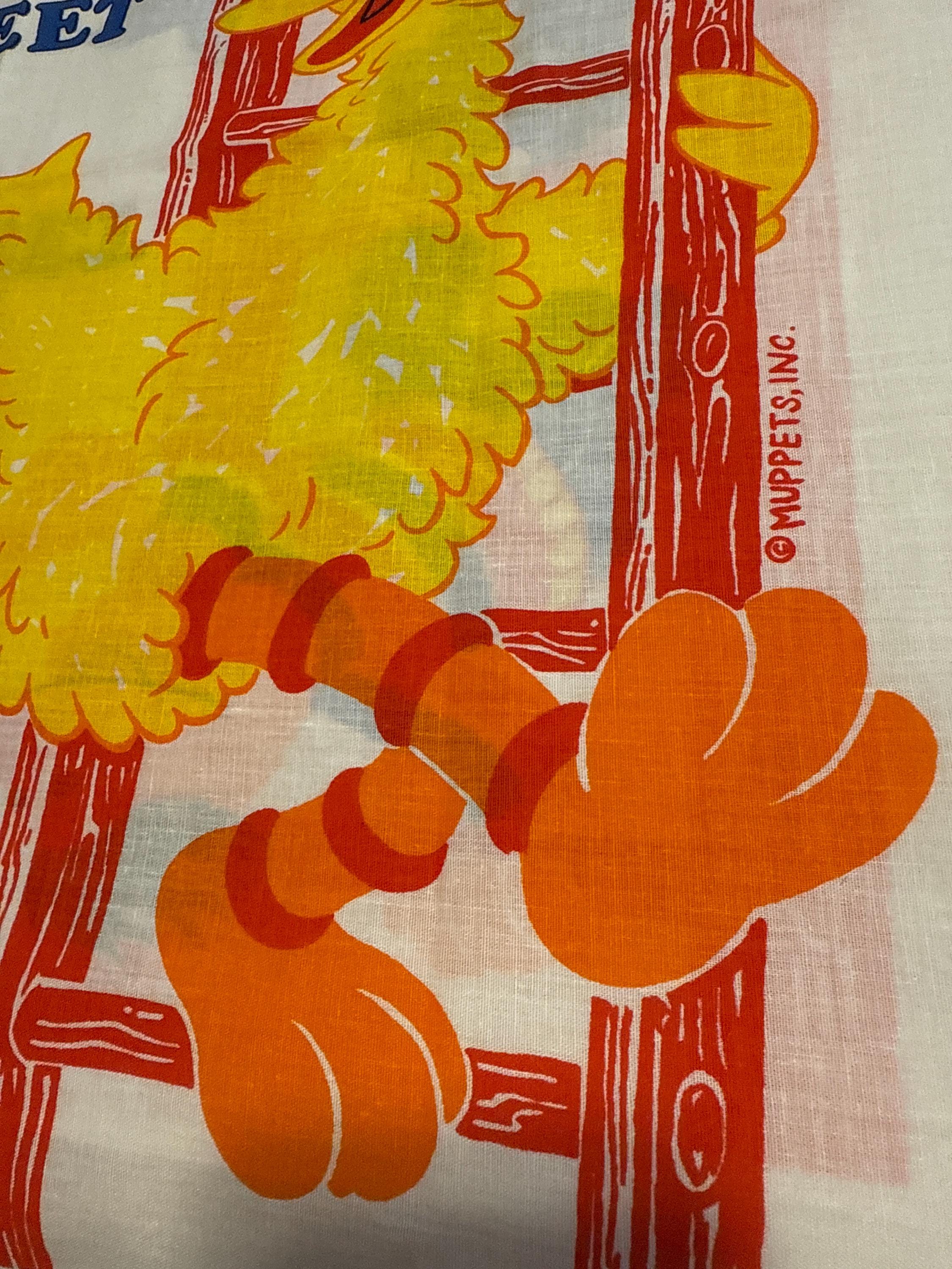Vintage Fabric Muppet Growth Chart Offficial Licensed Nursery Decor ...