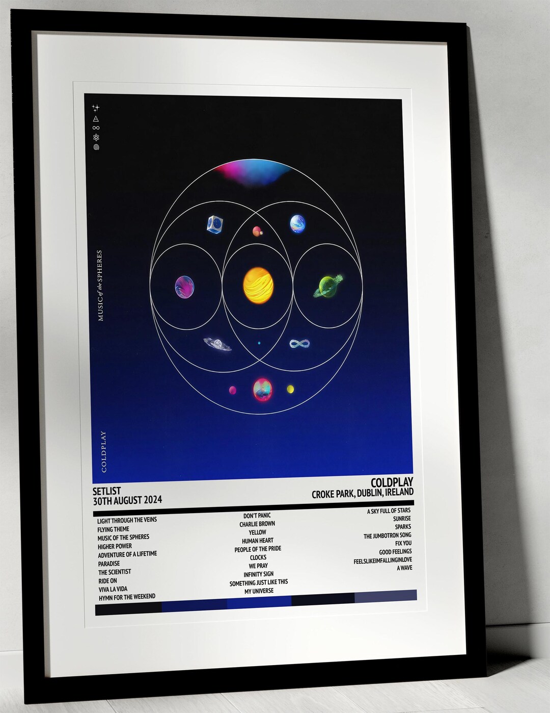 Coldplay Music of the Spheres Croke Park Dublin 30th August 2024 ...