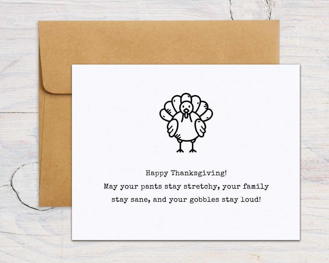 Funny Thanksgiving Cards | Hilarious & Sarcastic Thanksgiving Cards for ...