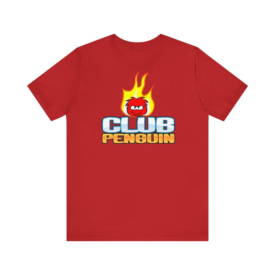 Club Penguin: Red Fire Puffle - Etsy