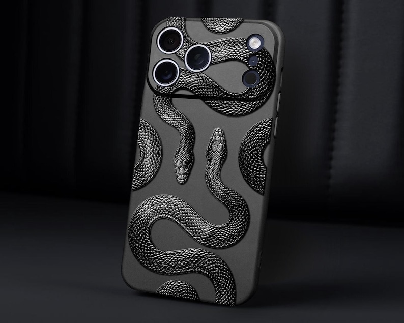 Phone Case With Snakes Design Serpent iPhone Cover - Etsy