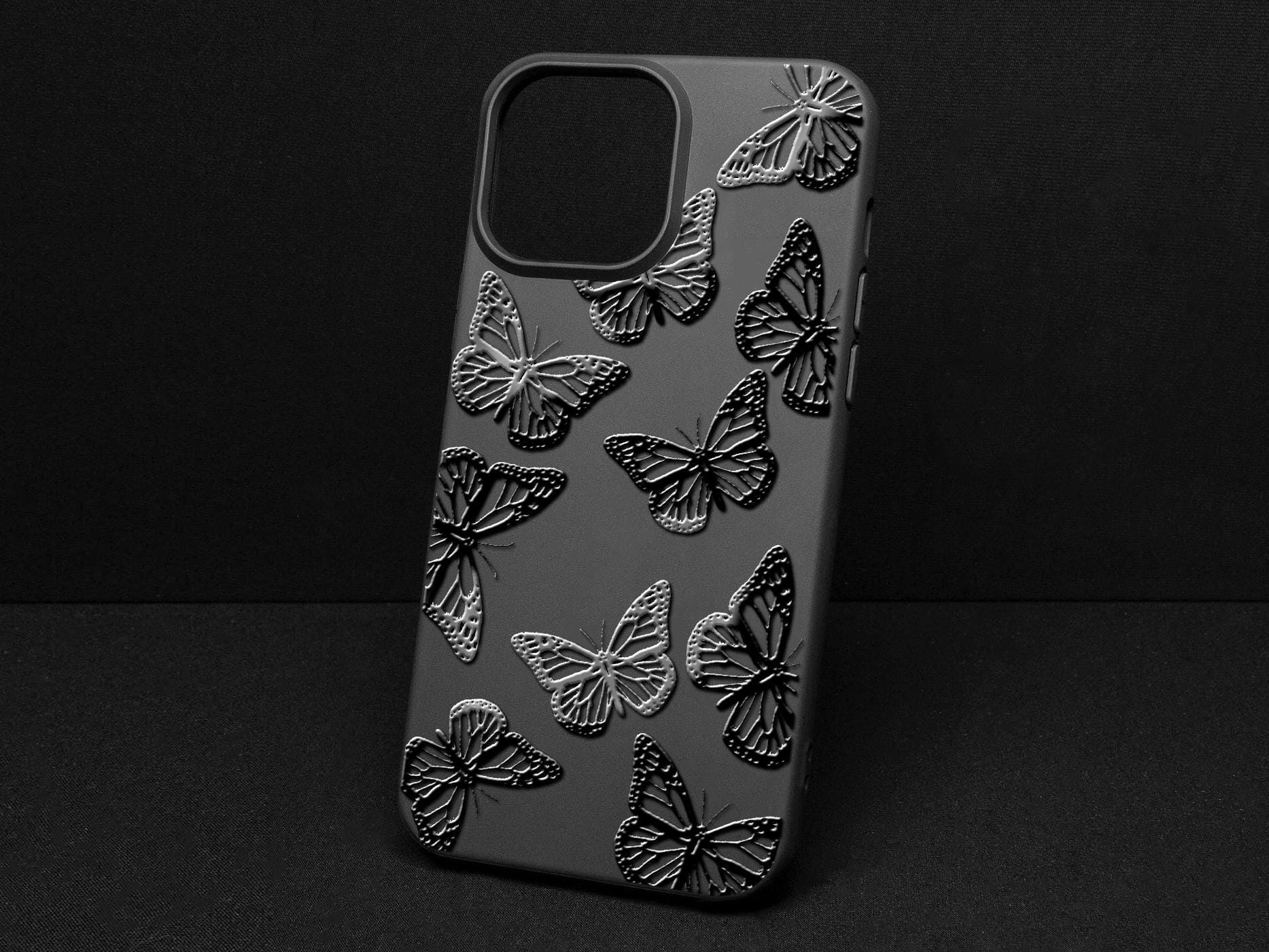 Butterfly Pattern iPhone Case: Butterflies Phone Cover - Etsy