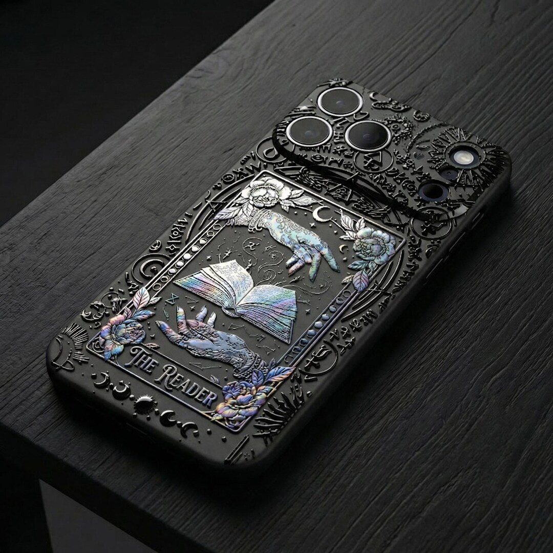 The Reader Phone Case: Book Lover Gift Bookish Fantasy - Etsy