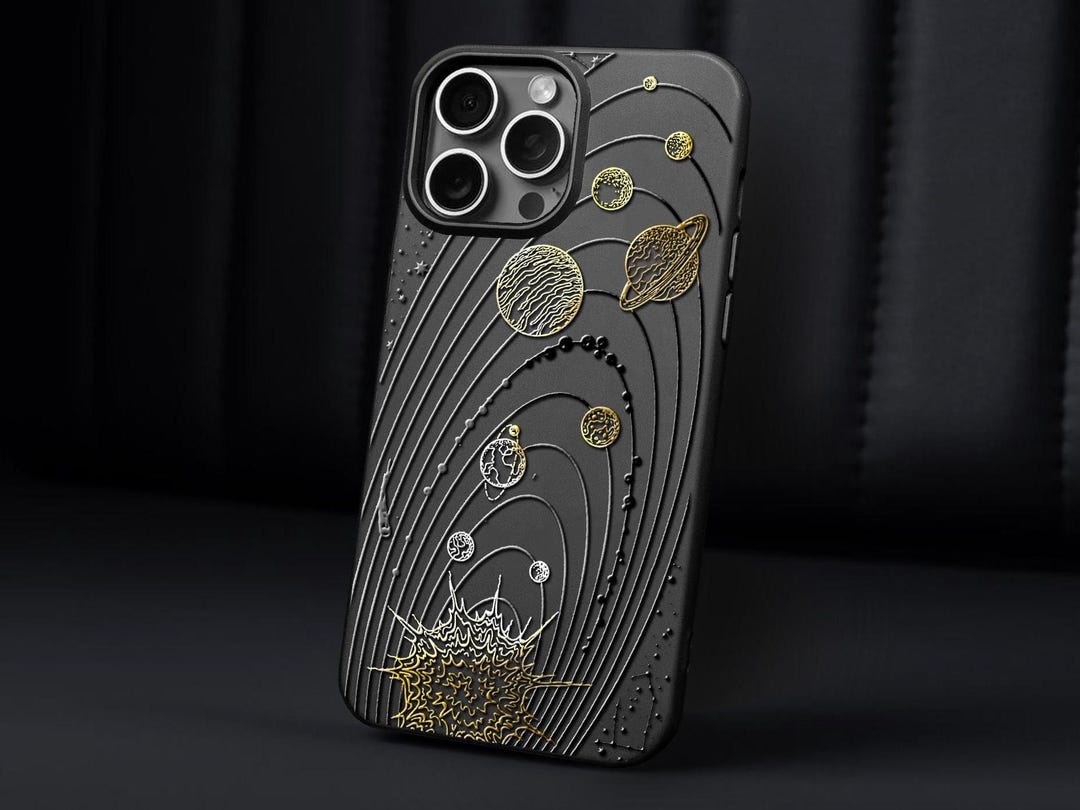 Solar System iPhone Case Celestial iPhone Case Nine Planets iPhone Case ...