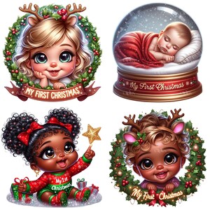 20 PNG My First Christmas Clipart , Cute Babies, Winter Clipart, Cute X ...