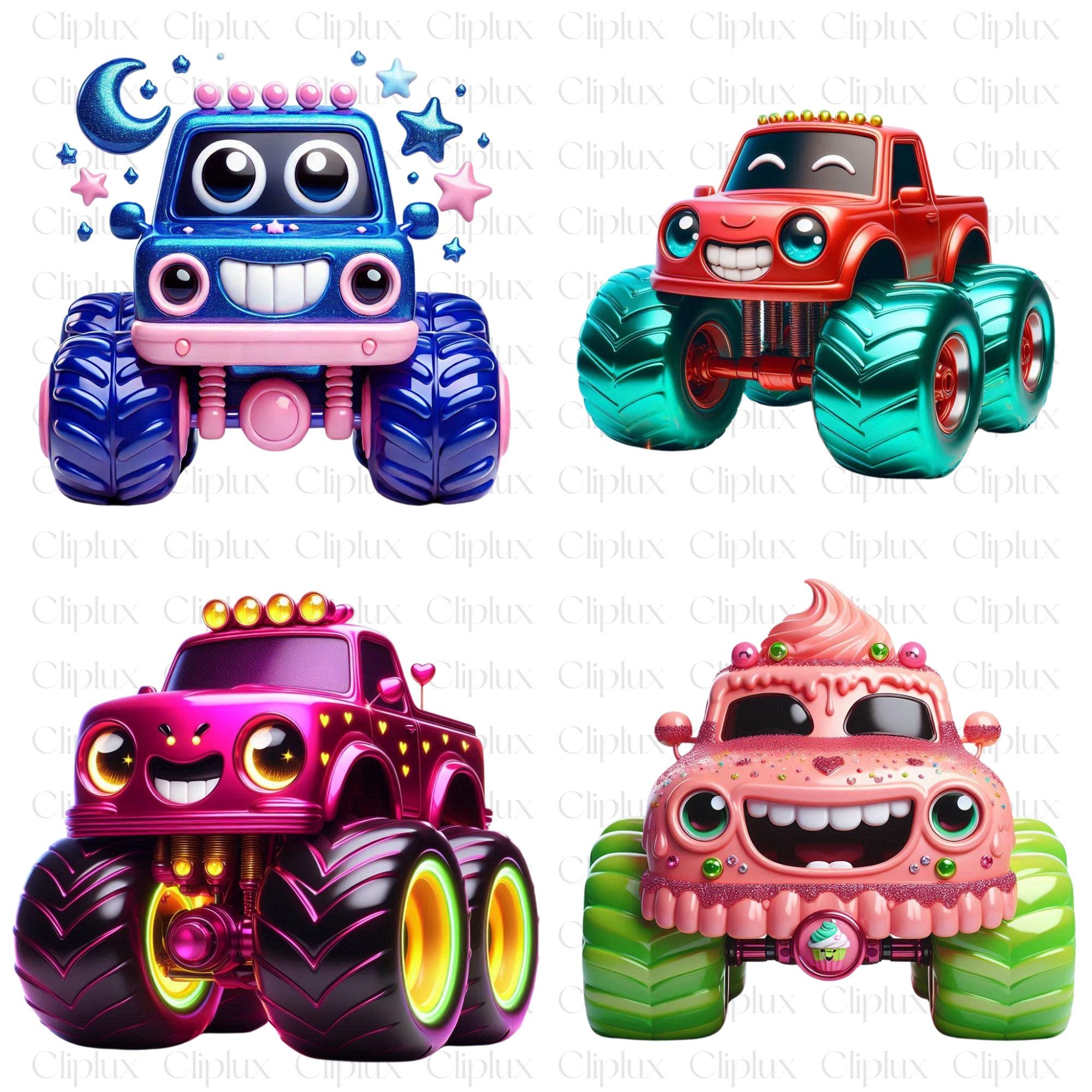 40 PNG Cute Monster Truck Clipart , Extreme Offroad Vehicle Clipart ...