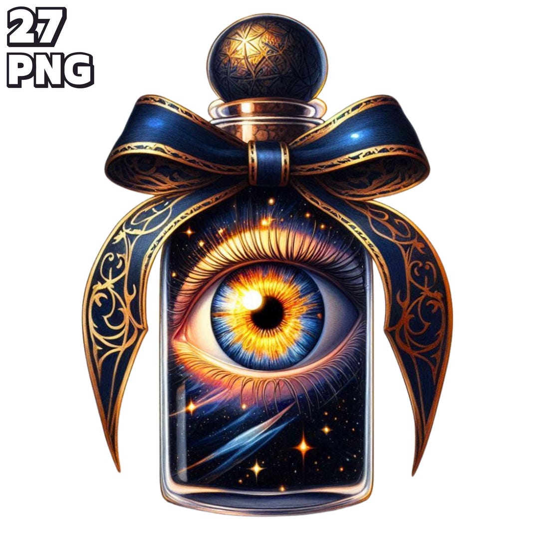 27 PNG Magical Bottles Clipart , Objects in a Jar, Witch Bottles ...