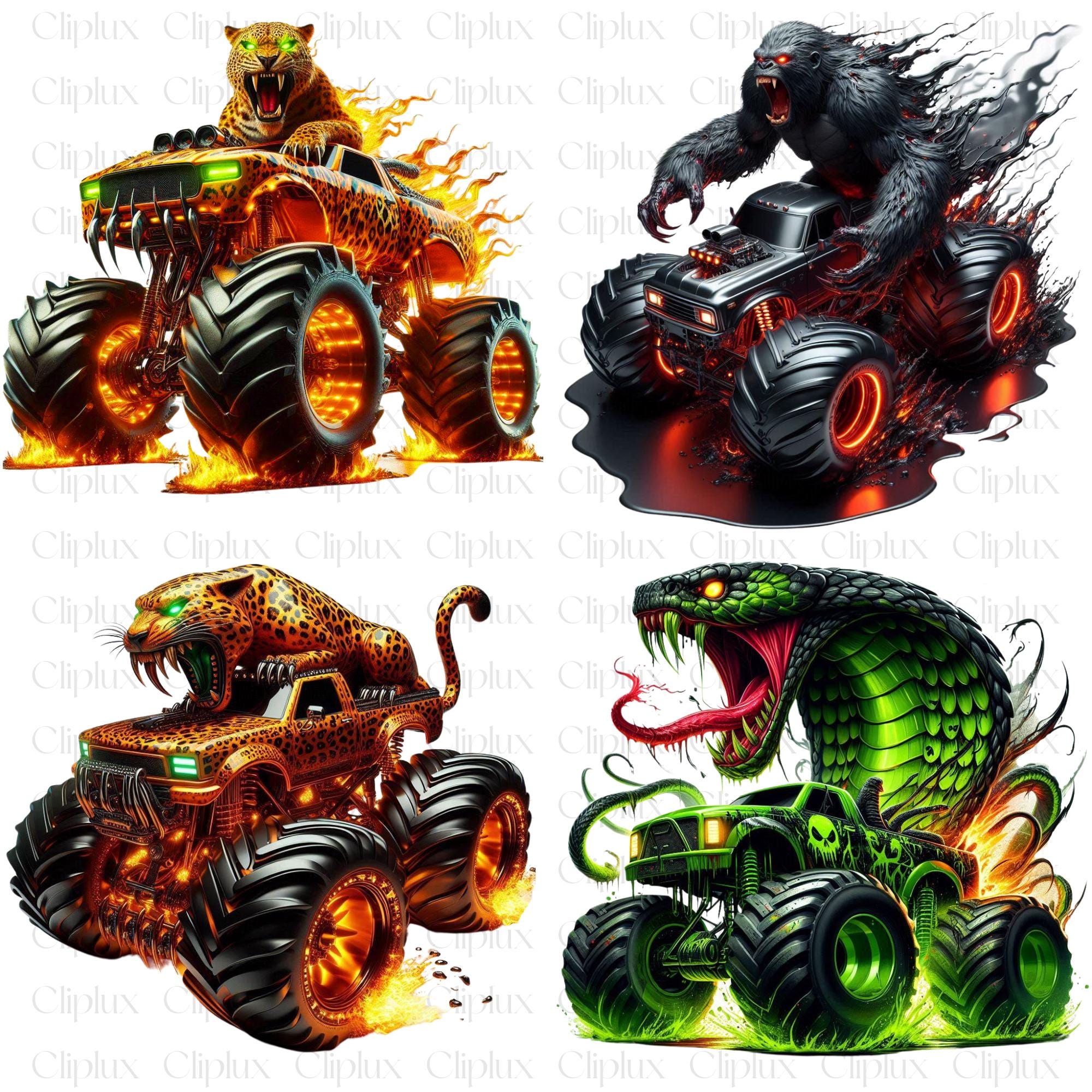 35 PNG Animal Monster Truck P2 Clipart , Extreme Offroad Vehicle ...