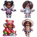 20 PNG Cozy Winter Babies Clipart , Christmas Baby, Little Girls ...