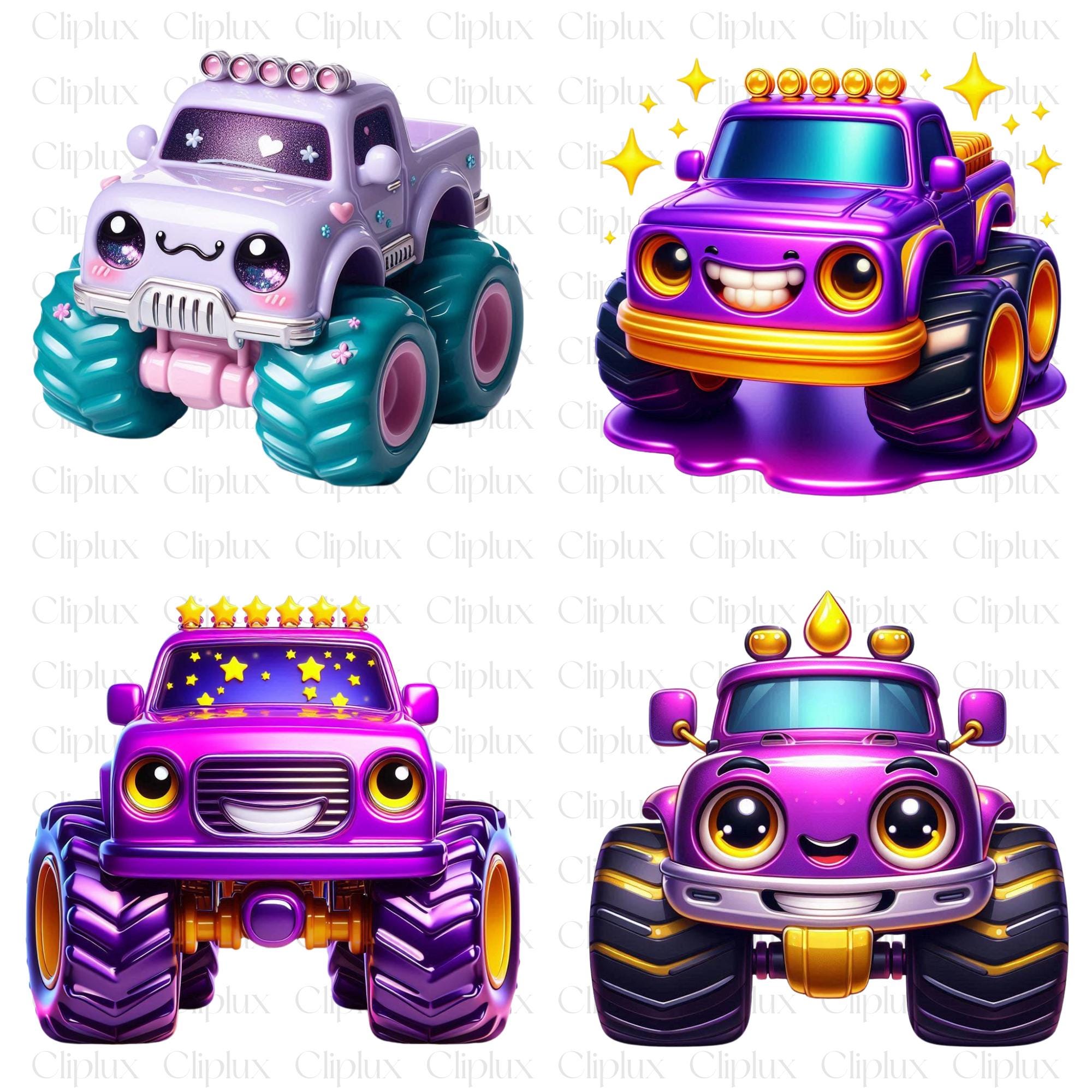 40 PNG Cute Monster Truck Clipart Extreme Offroad Vehicle Clipart ...