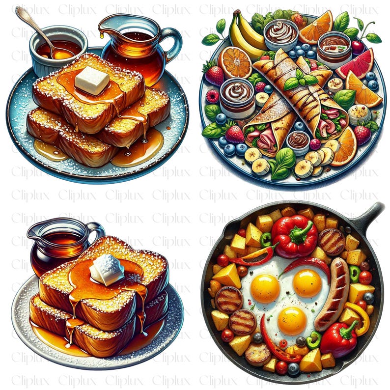20 PNG Appetizing Breakfast Clipart , Morning Meal ,fruits, Vegetables ...