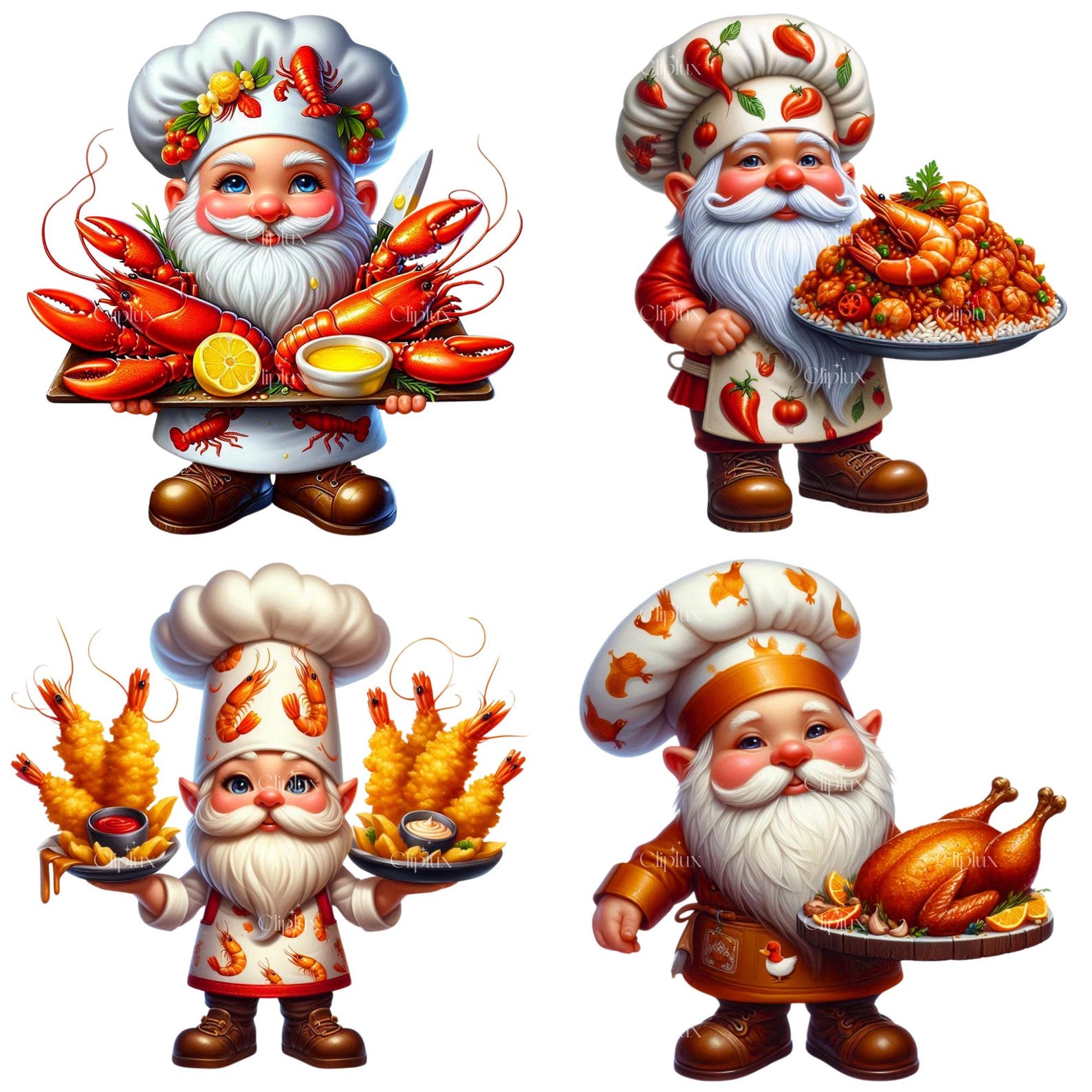 61 PNG Chief Gnomes Clipart , Fantasy Gnome , Cook Gnome, Cafe Gnome ...