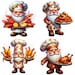 61 PNG Chief Gnomes Clipart , Fantasy Gnome , Cook Gnome, Cafe Gnome ...