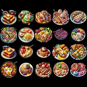 20 PNG Appetizing Breakfast Clipart , Morning Meal ,fruits, Vegetables ...