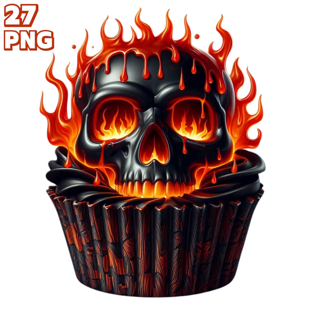 27 PNG Spooky Cupcakes Clipart , Halloween Cupcake, Spooky Cupcake ...
