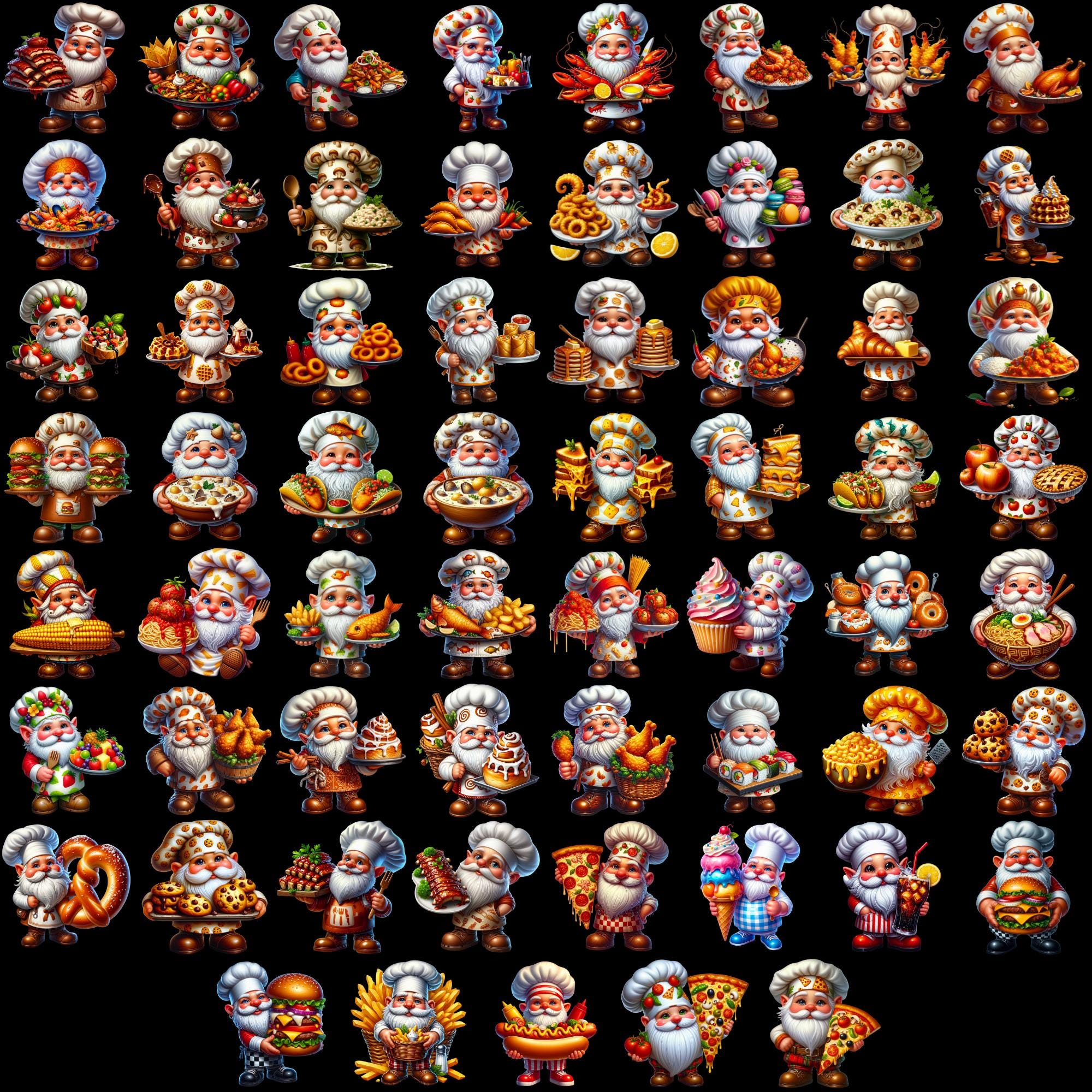 61 PNG Chief Gnomes Clipart , Fantasy Gnome , Cook Gnome, Cafe Gnome ...