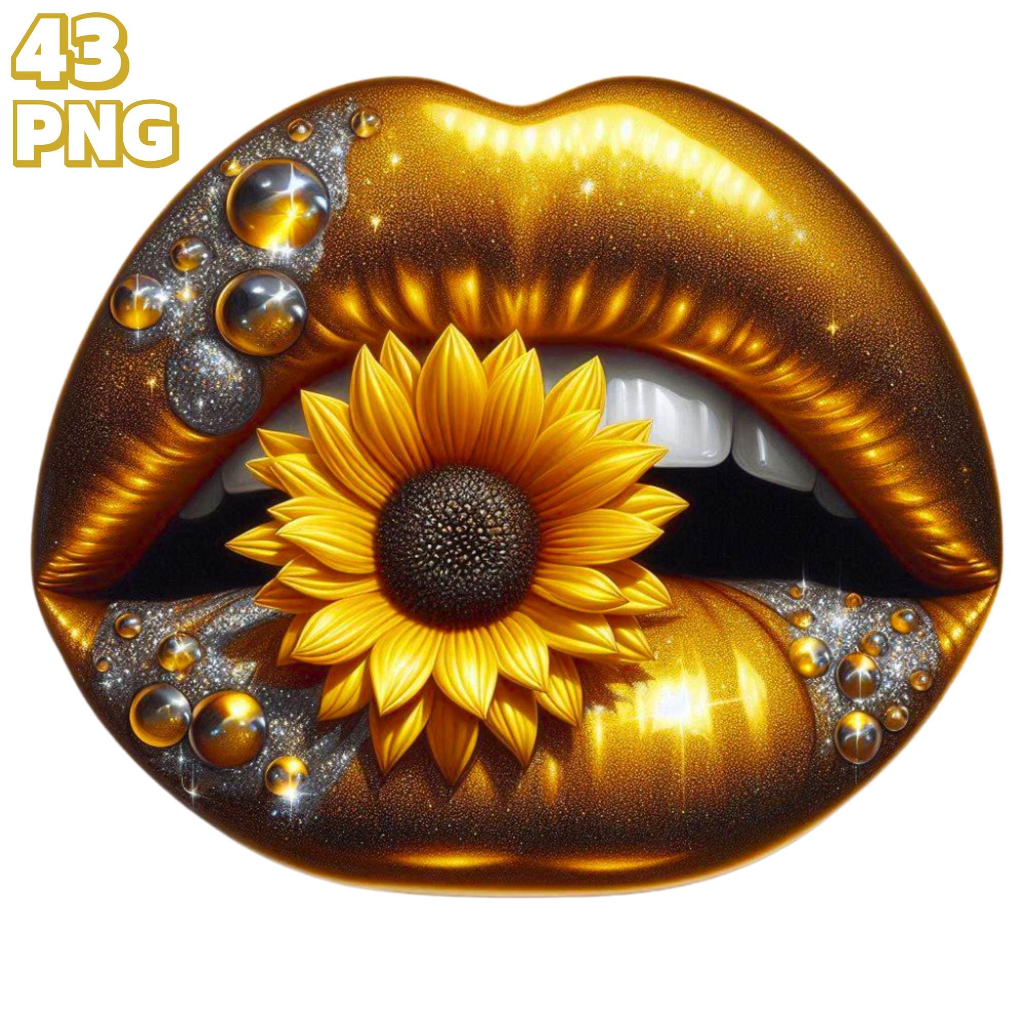 43 PNG Lips With an Object Clipart , Dripping Lips, Glittery Lips, Kiss ...