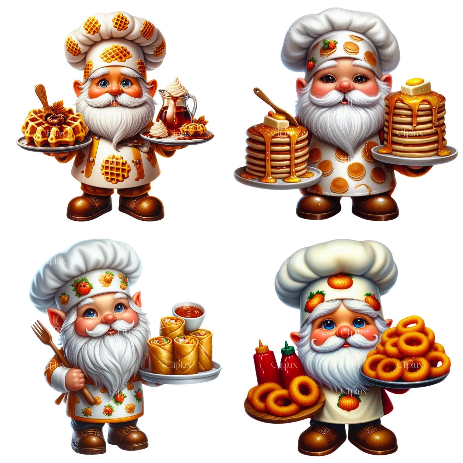 61 PNG Chief Gnomes Clipart , Fantasy Gnome , Cook Gnome, Cafe Gnome ...
